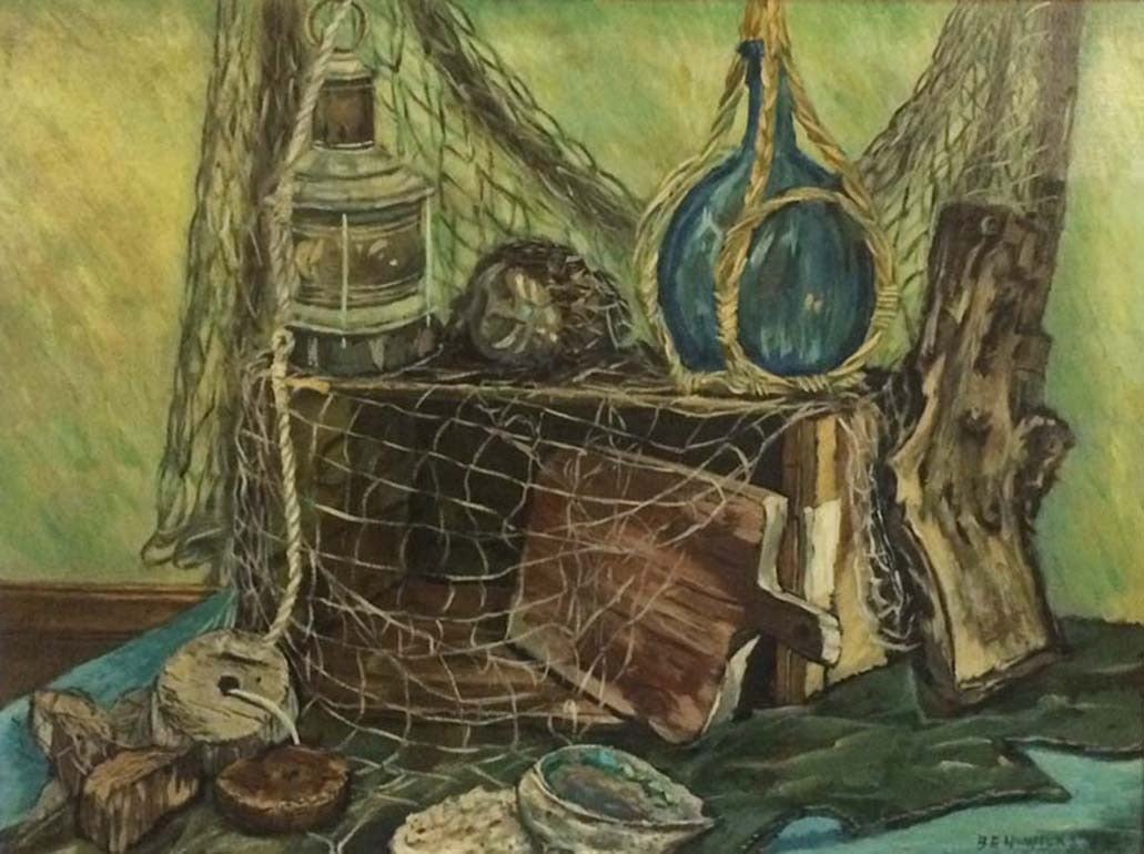 Ben Wilks - Marine Still Life, Painting For Sale at 1stdibs