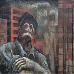 Michael Carson - "Binge", Painting at 1stdibs