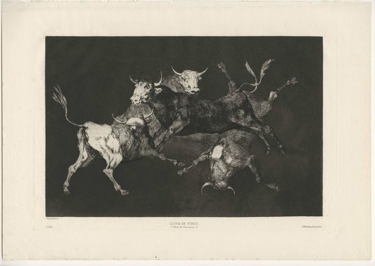 Francisco Goya - Al toro y al aire darles calle (Make way for bulls and ...