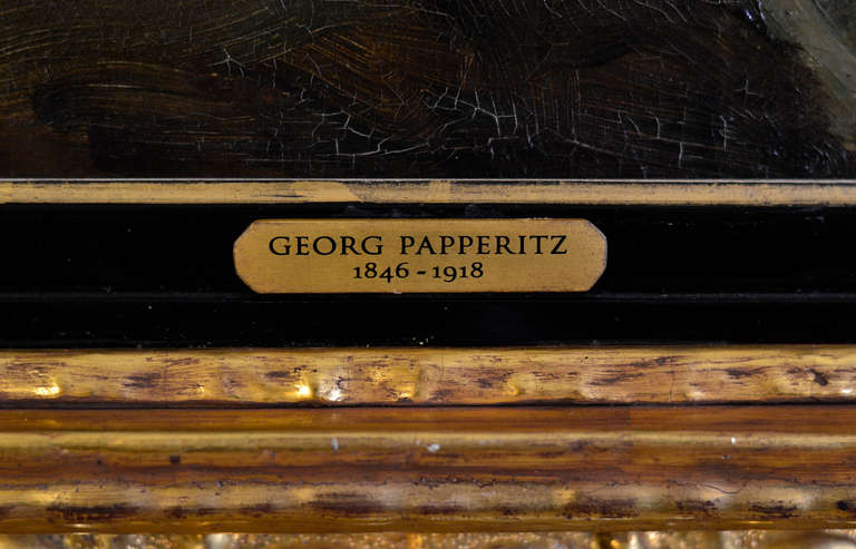 Georg Papperitz - 'Young Resting Woman' For Sale at 1stDibs