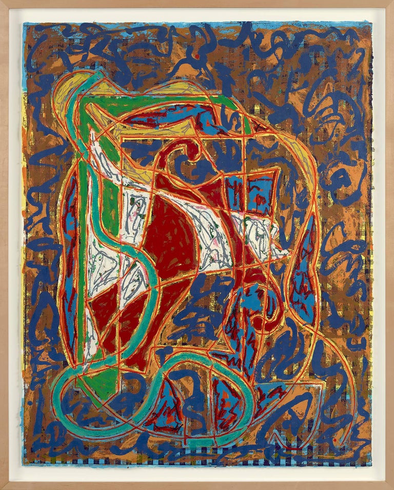 Frank Stella - GETTY TOMB, Print at 1stdibs