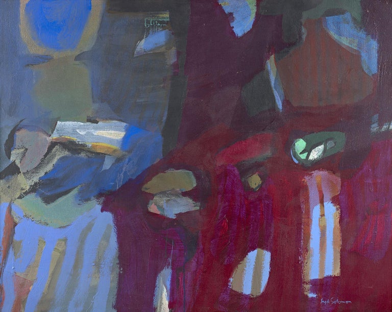 Syd Solomon - Versal, Painting For Sale at 1stdibs