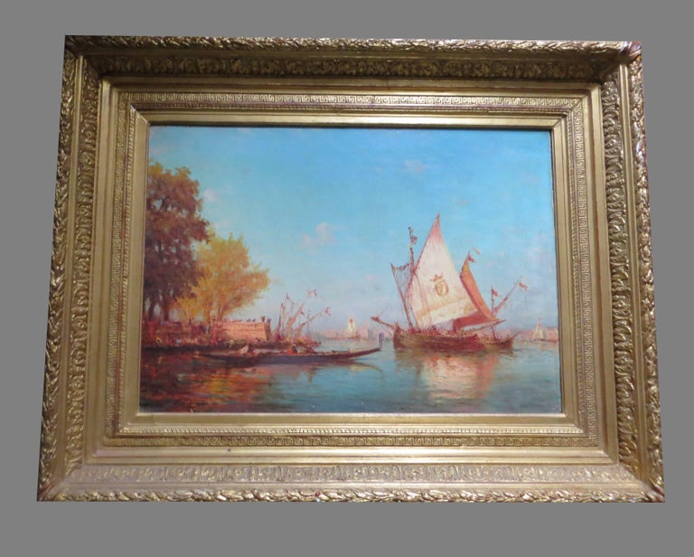 Charles Clement Calderon - The Venice Grand Canal at 1stDibs