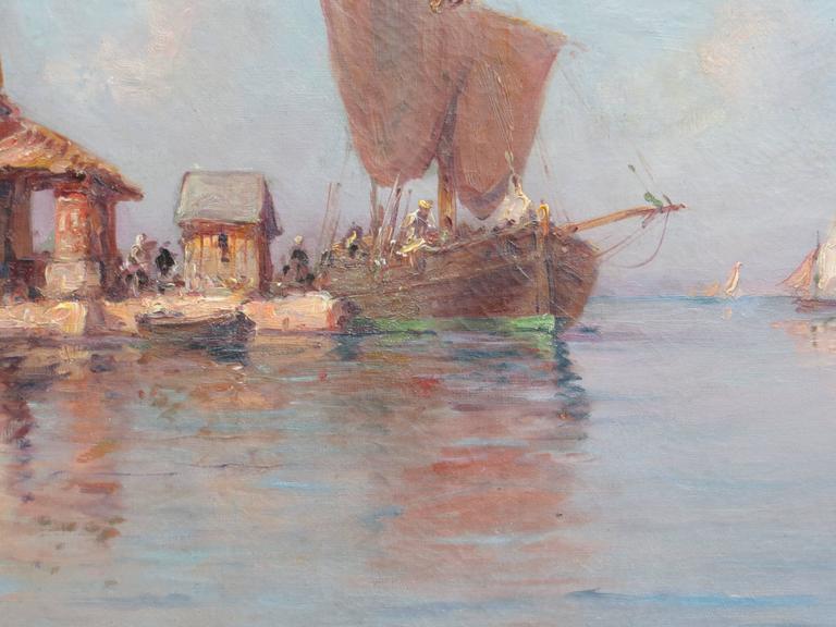 Alfred Emile Godchaux - Alfred Emile Godchaux "les Martigues " at 1stDibs