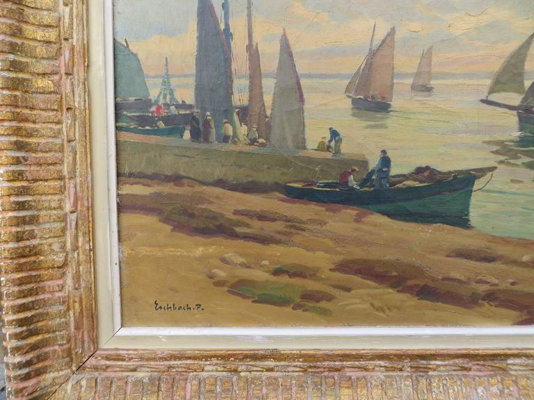 Paul André Jean Eschbach - Seaview in Brittany at 1stDibs