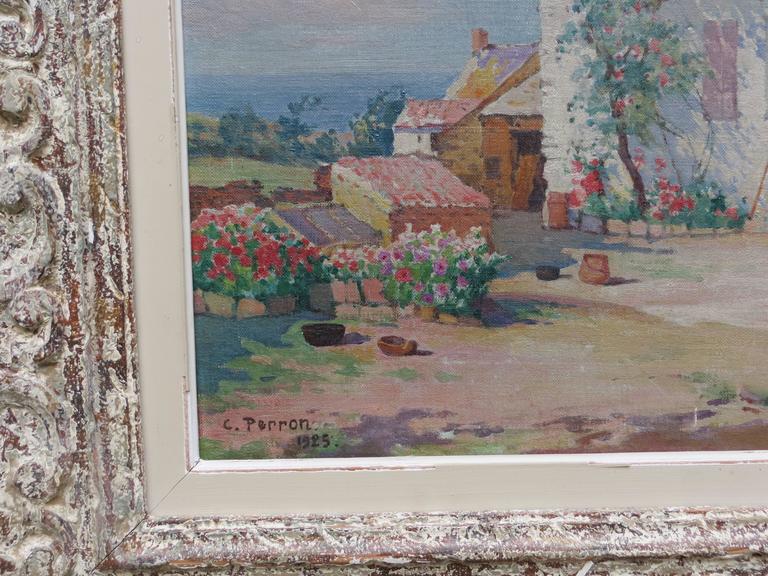 Charles Theodore Perron - C. PERRON House of the ILE d'YEU at 1stDibs ...