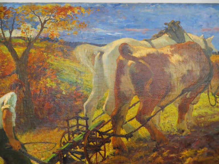 Edouard Louis Henry-Baudot - The Reapers by Henry Baudot at 1stDibs