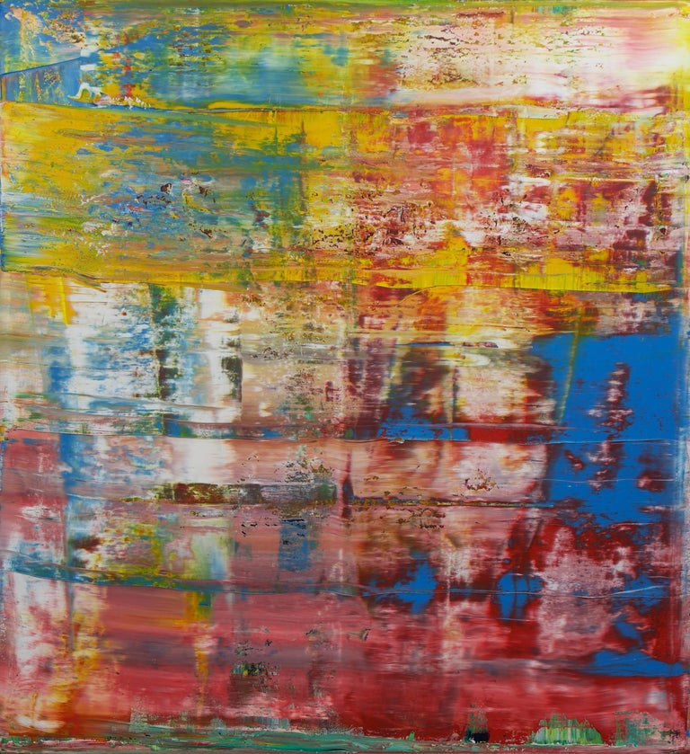 Harry James Moody - Large abstract blue red #349 For Sale at 1stDibs ...