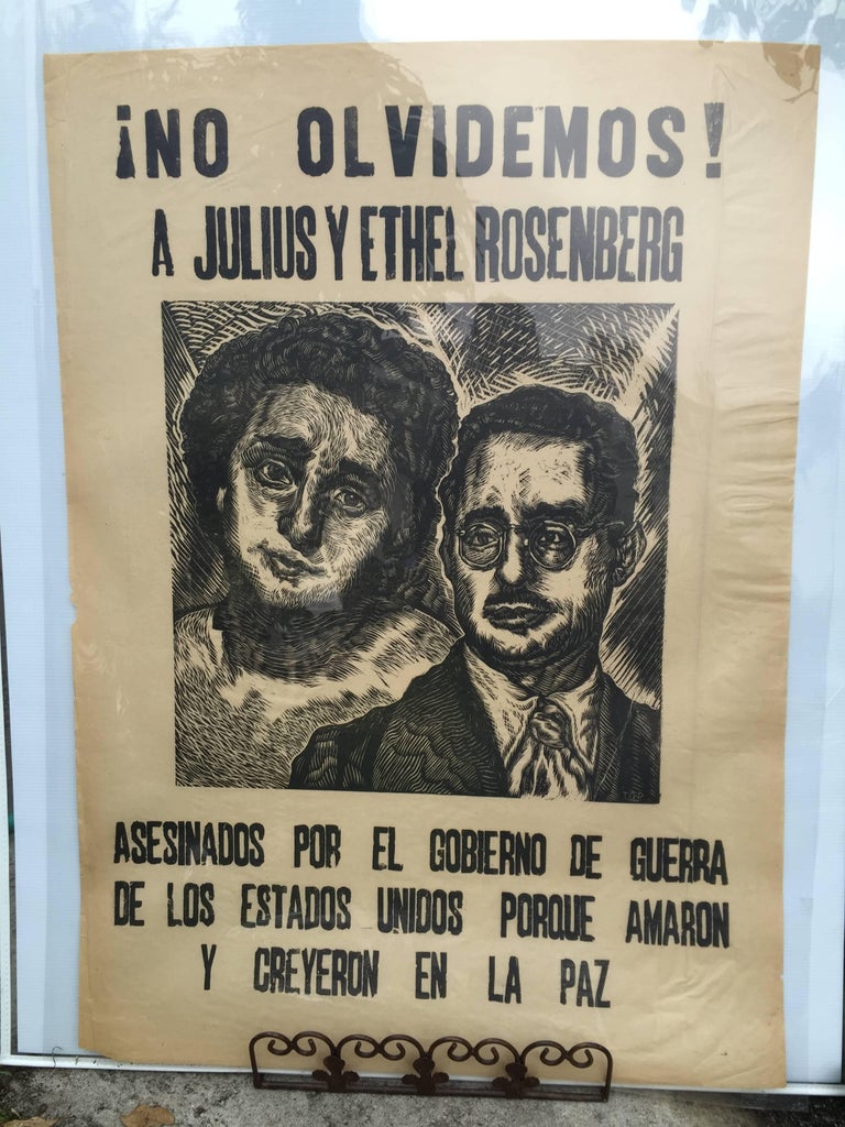 Ángel Bracho - NO OLVIDEMOS A JULIUS Y ETHEL ROSENBERG For Sale at 1stDibs