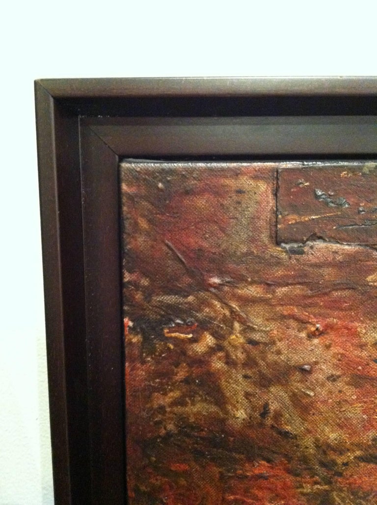 Jaime Suarez - Peinture technique mixte stratifiée -- Paysage agrémenté ...