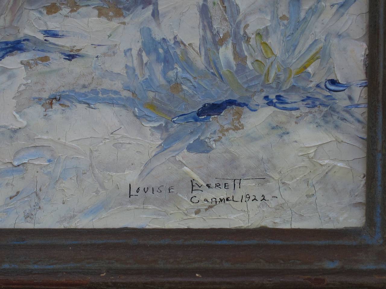 Louise Everett Nimmo - 'Carmel' - California impressionist beachscape ...