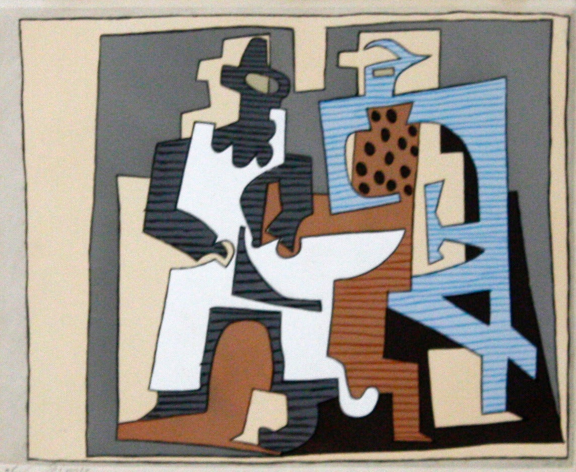 Pablo Picasso - Composition with Two Figures For Sale at 1stDibs ...
