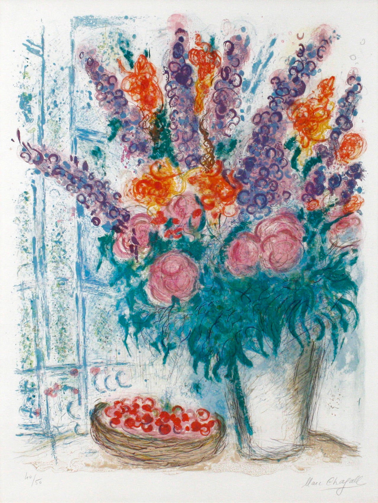 Marc Chagall - Le Grand Bouquet For Sale at 1stDibs