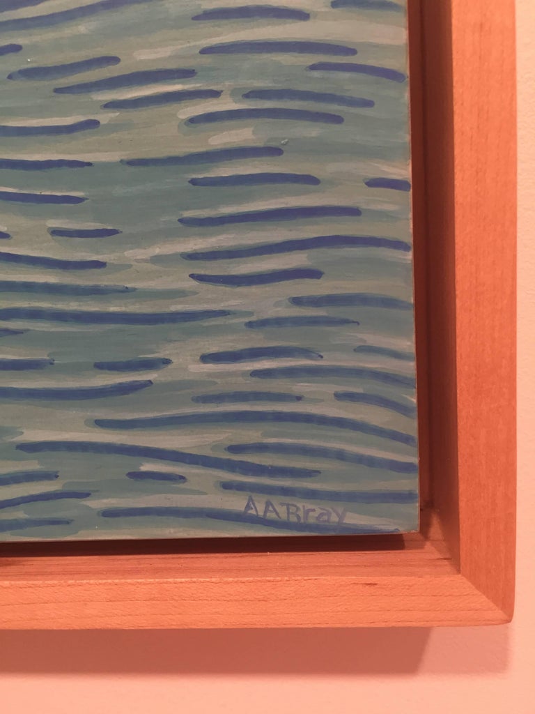 Alan Bray - Alan Bray, Blind, Casein on panel landscape painting, 2014 ...