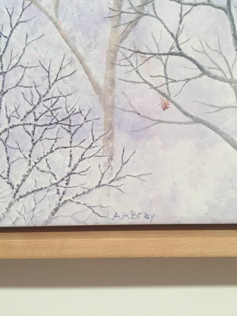 Alan Bray - Alan Bray, Hillside, Casein on panel landscape painting ...