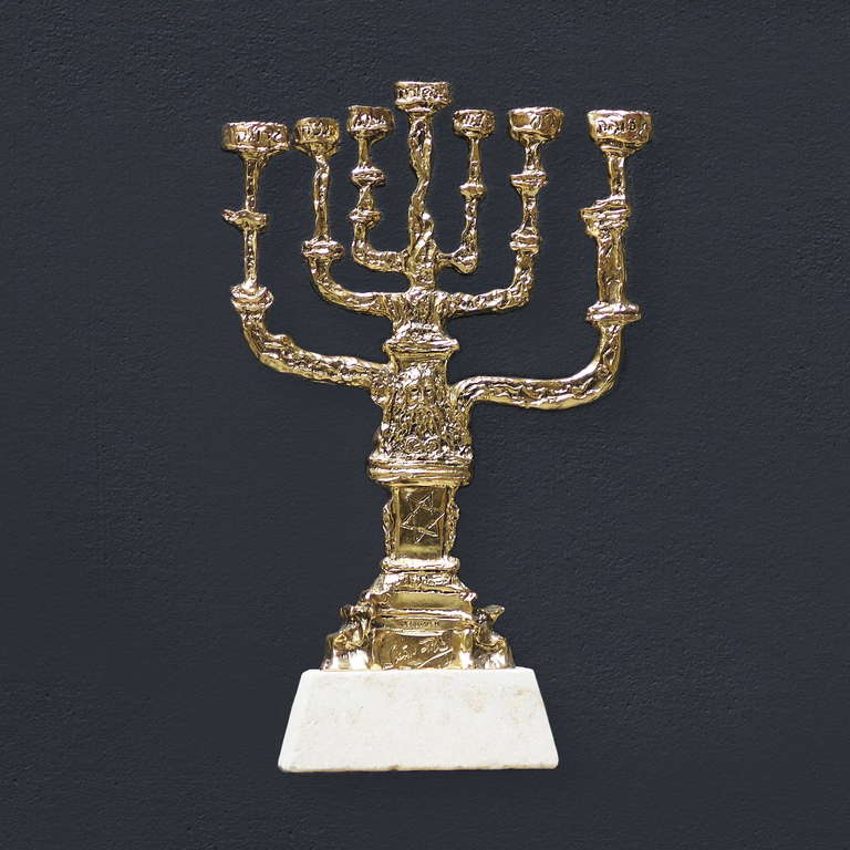 Salvador Dalí­ - The Menorah For Sale at 1stDibs