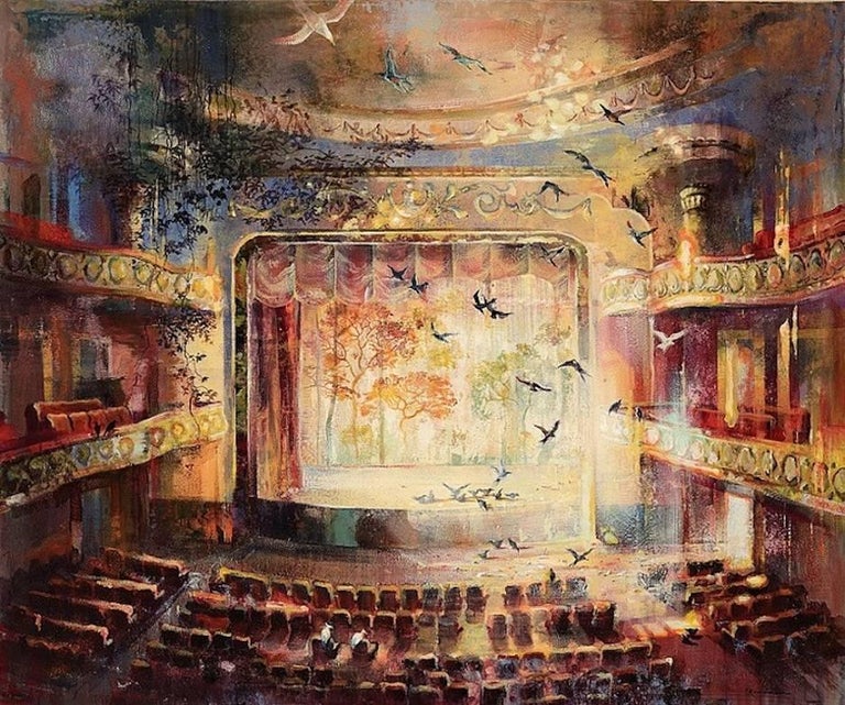 Eric Roux-Fontaine - Fitzcarraldo, silk screen print For Sale at ...