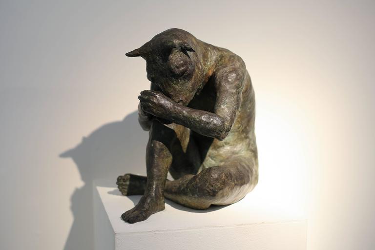 Beth Carter - Minotaur and Moth, bronze sculpture For Sale at 1stDibs ...