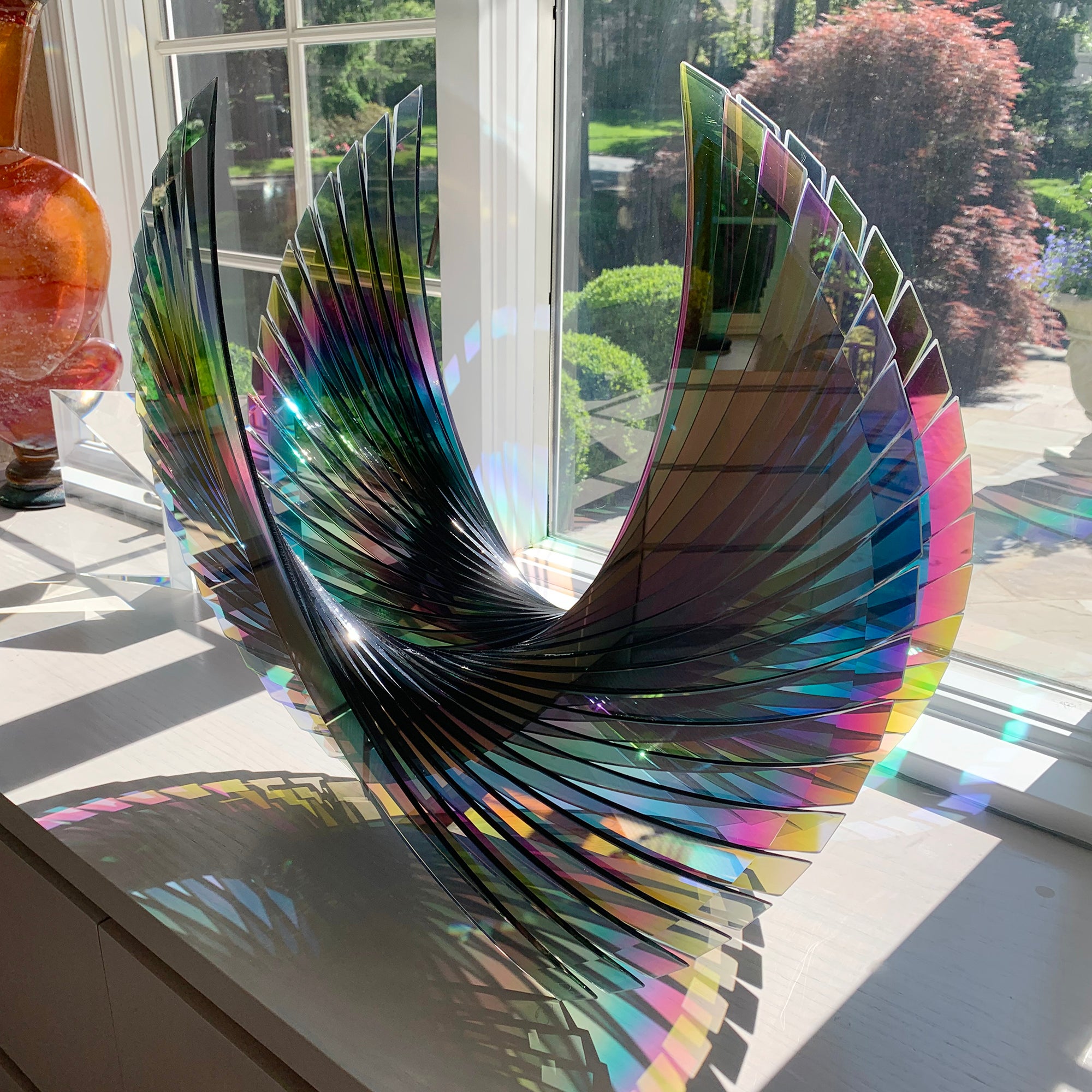 Tom Marosz - 'Penta' Cut, Polished, Float, Glass, Crystal, Optic ...