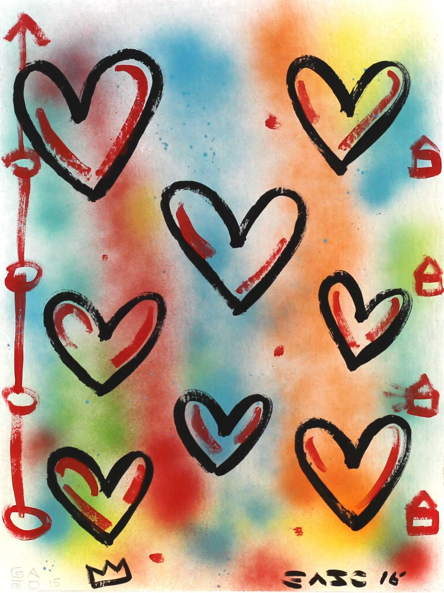 Gary John - Hearts (Rainbows in LA) at 1stDibs