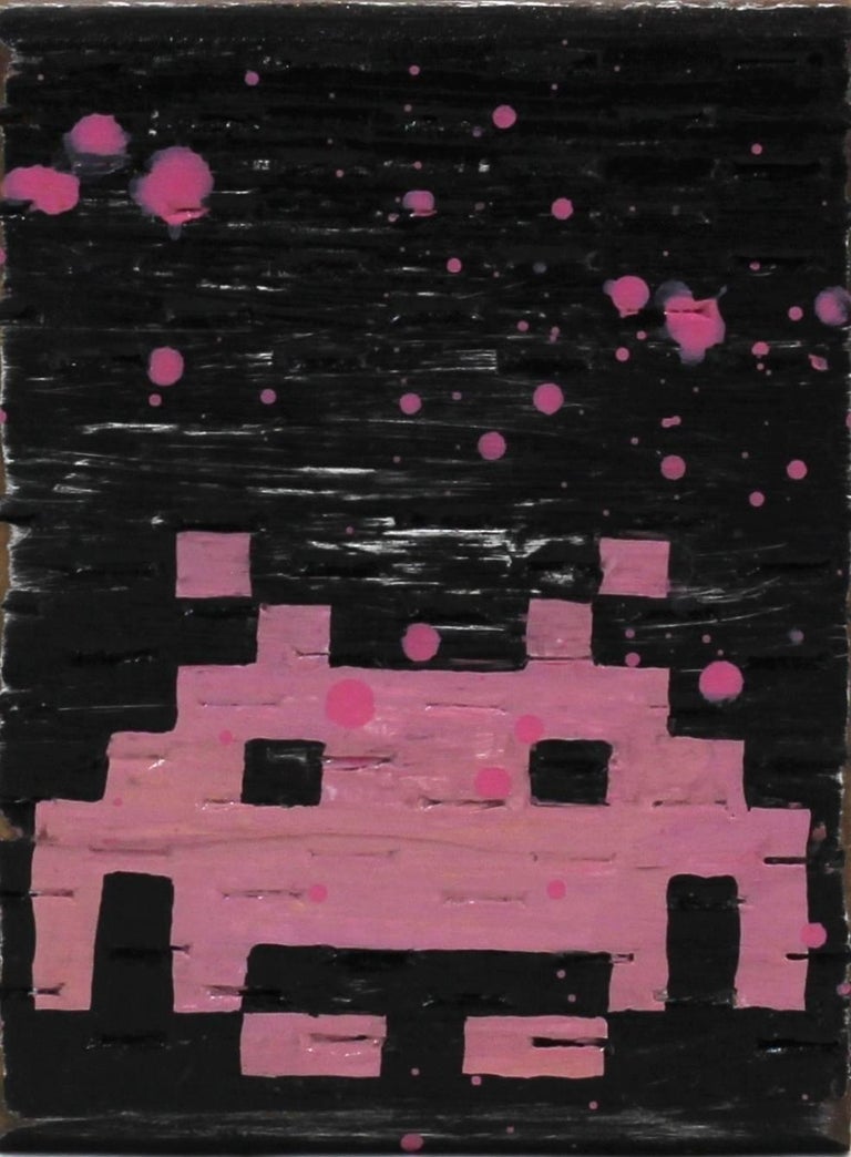 Courtney Raney - Space Invader Pink at 1stDibs
