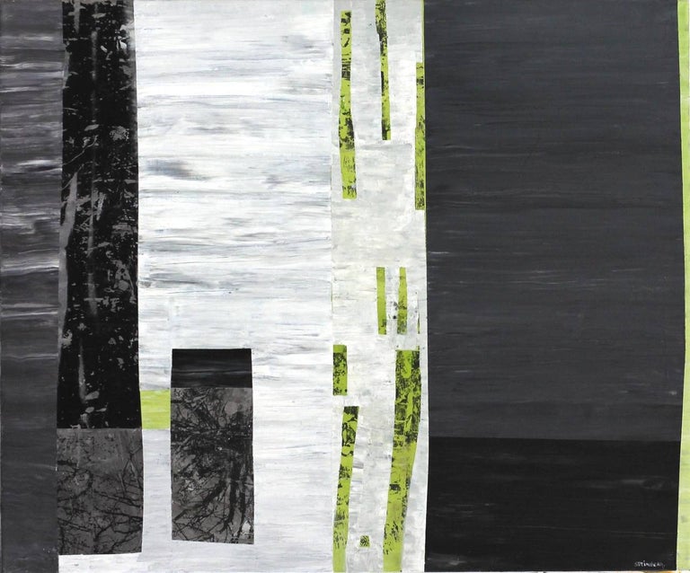 Heny Steinberg - Birch (Abedul) - Original Minimalist Abstract Painting ...