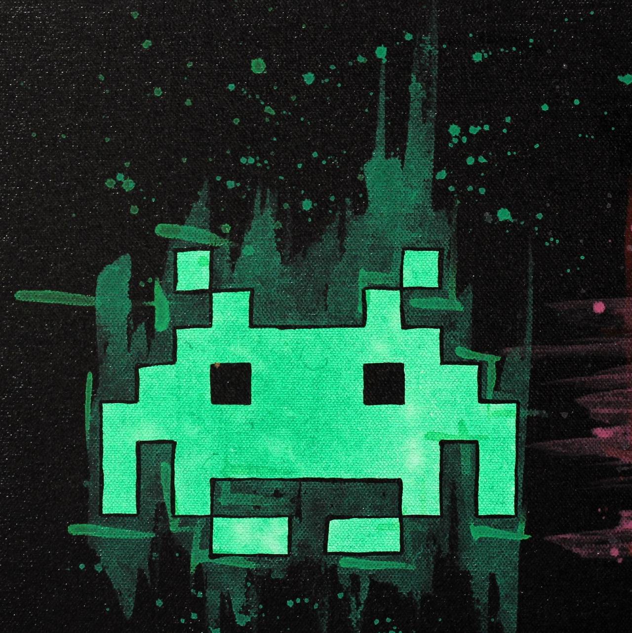 Courtney Raney - Space Invaders at 1stDibs | courtney raney