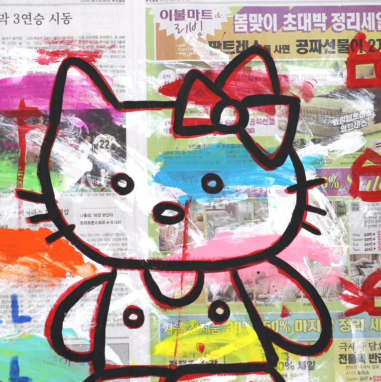 Gary John - "Fashion Executive" - Original Hello Kitty Street Art on ...