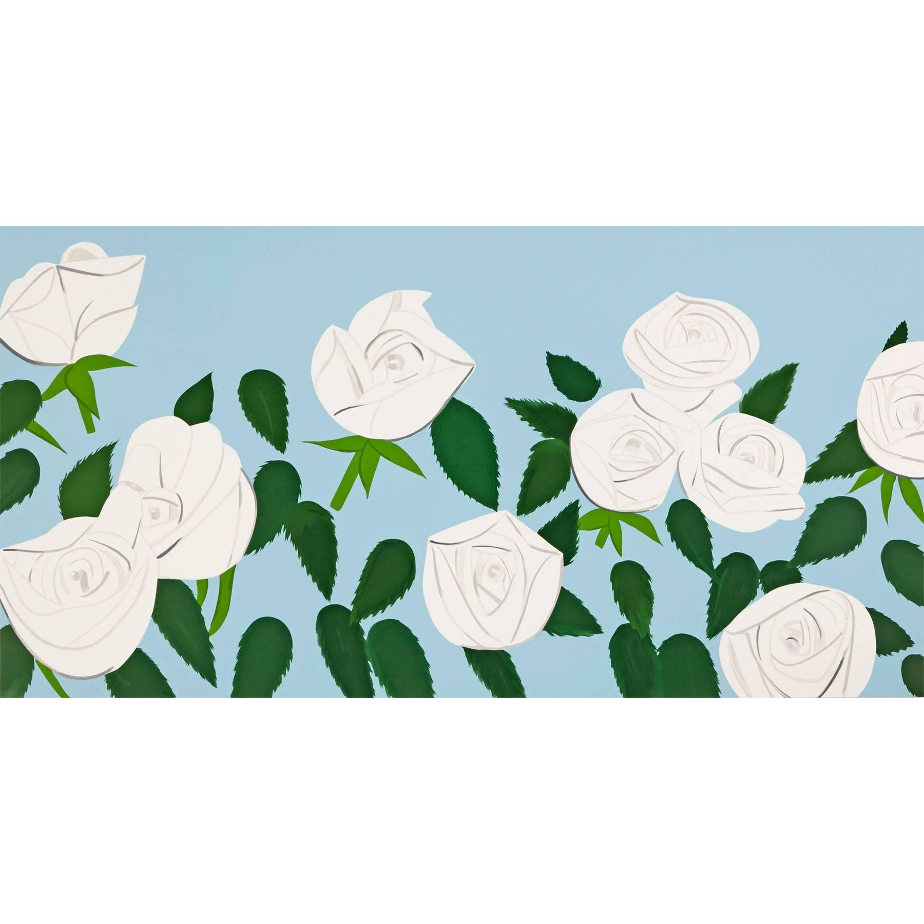 Alex Katz - White Roses For Sale at 1stDibs