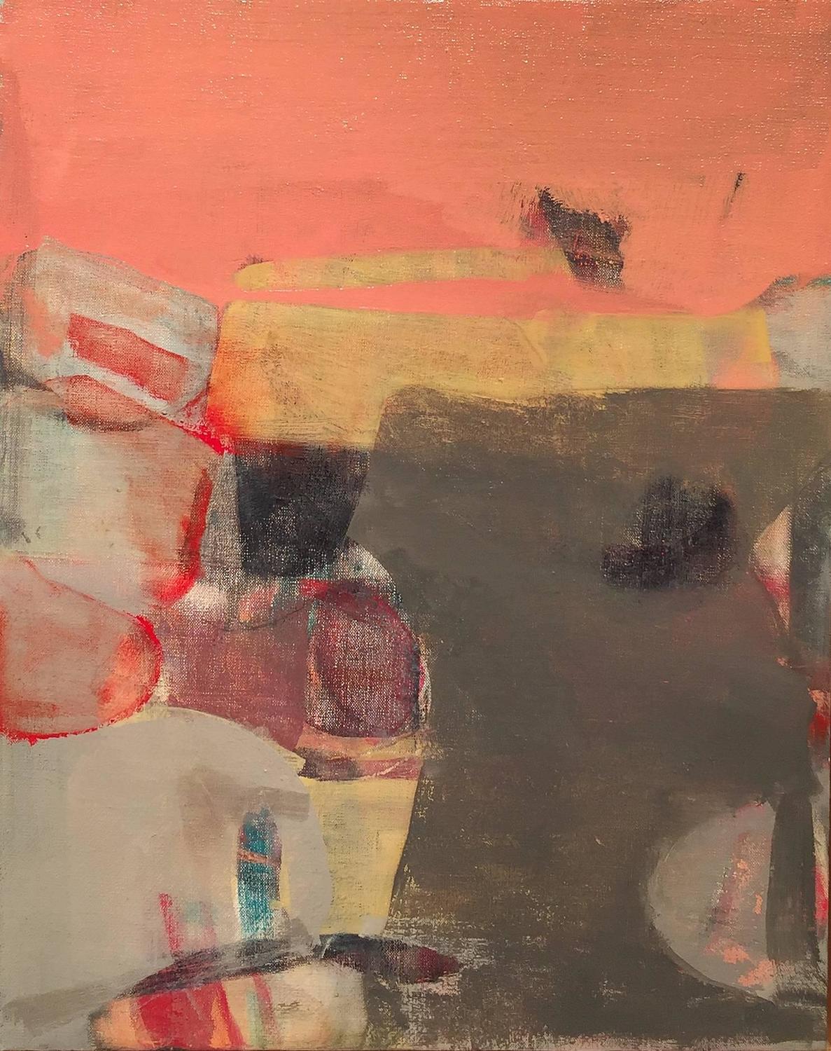 Robert Szot - God Bless You LES- Small Abstract Contemporary Earthy ...