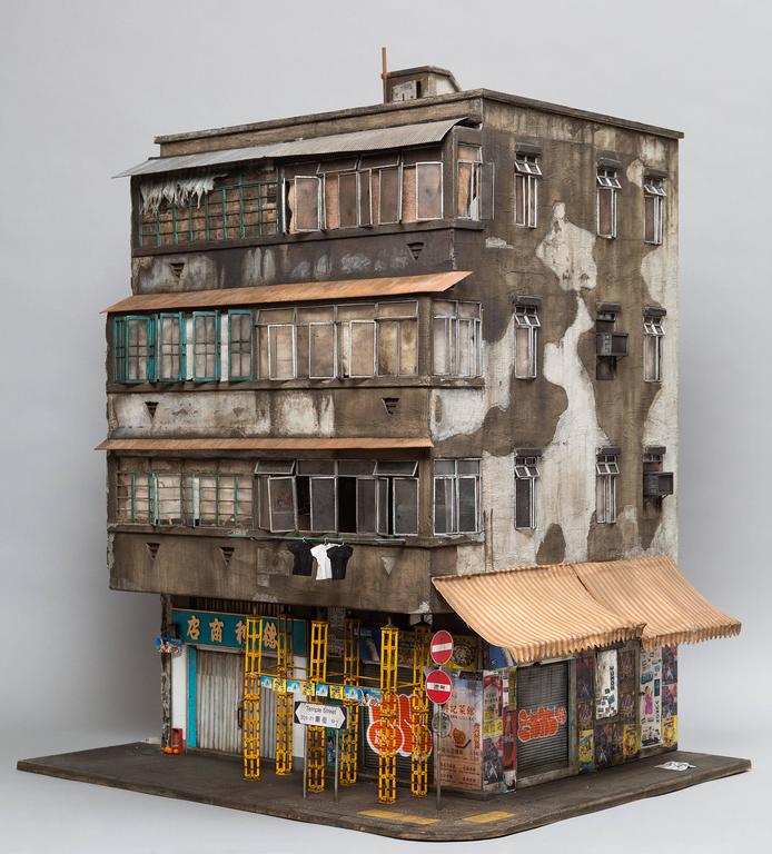 Joshua Smith - Temple Street - miniature Chinese urban building ...