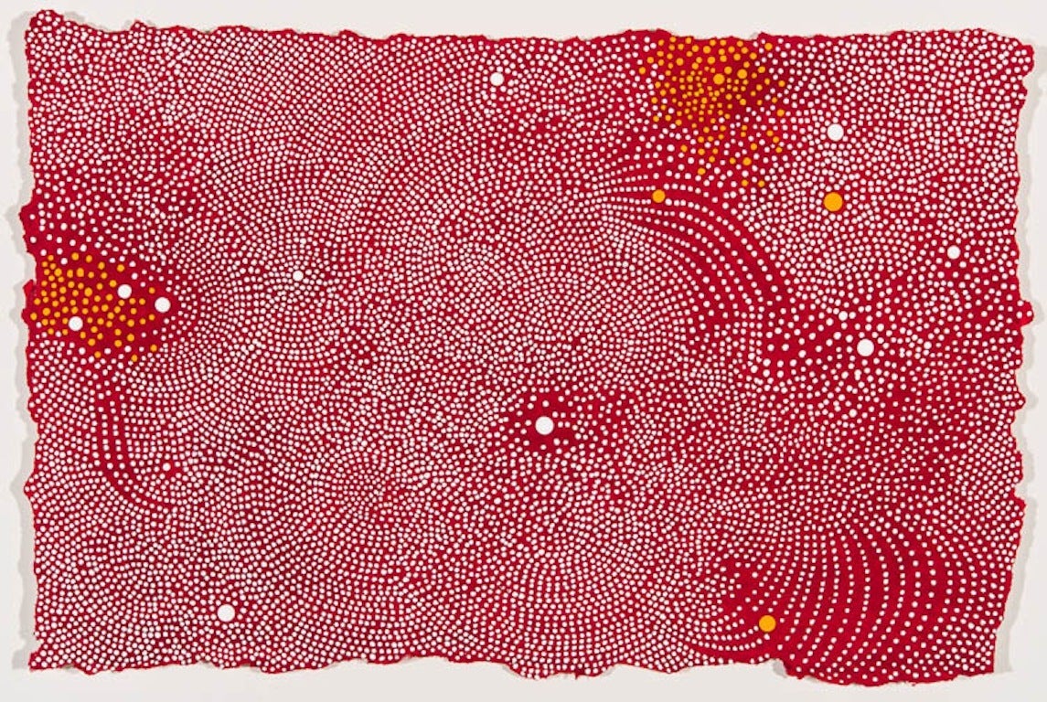paula-overbay-solar-wind-ii-small-red-abstract-dot-painting-on