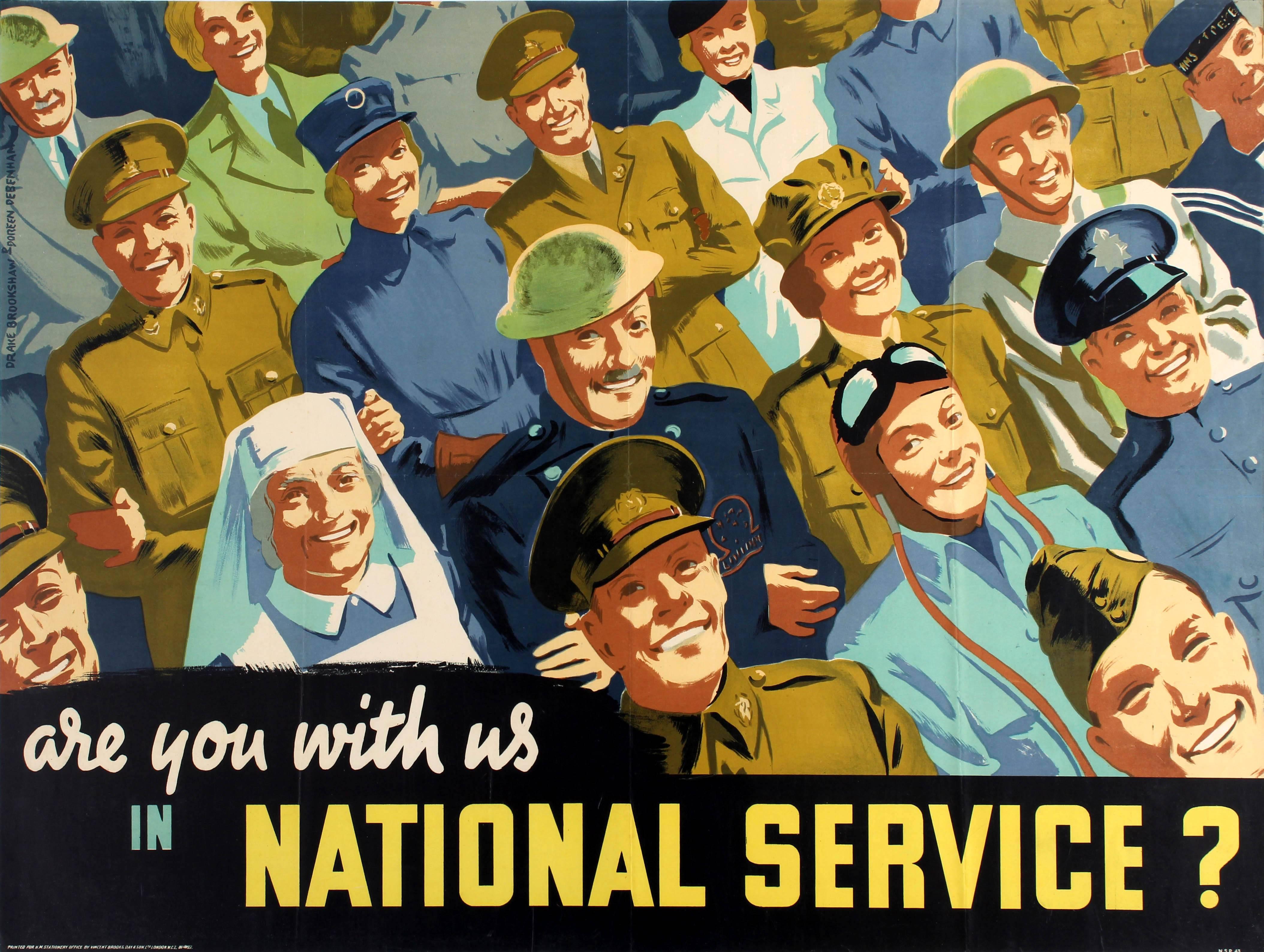 Drake Brookshaw and Doreen Debenham - Original British World War Two ...