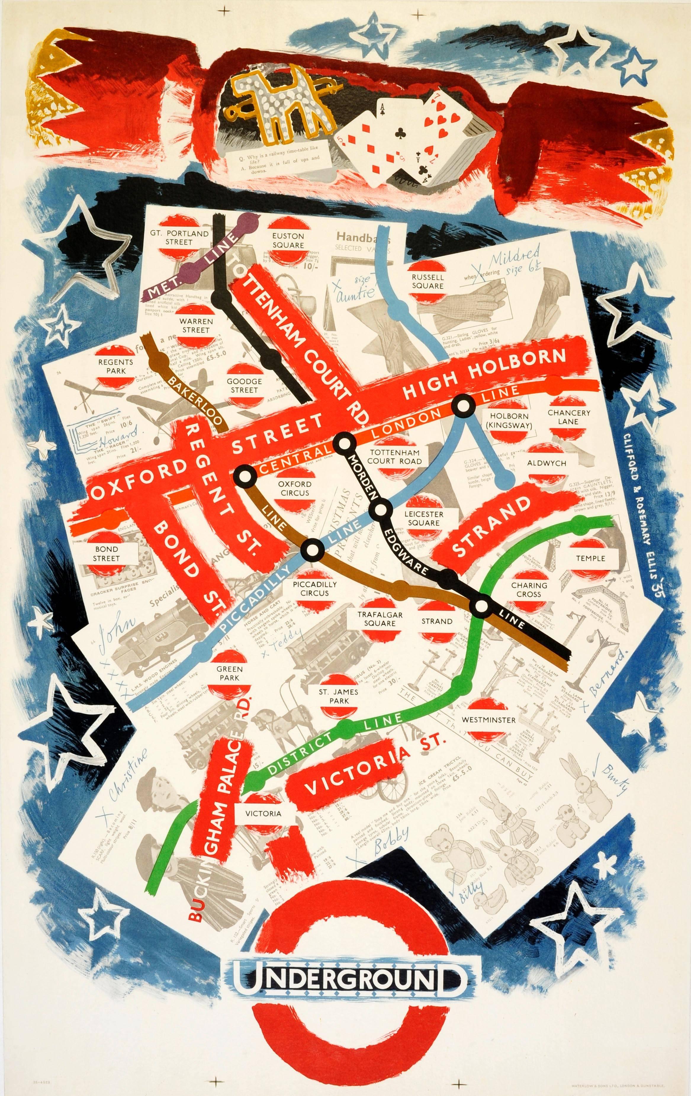 Original Vintage London Transport Poster It Is Better To Shop Early In ...
