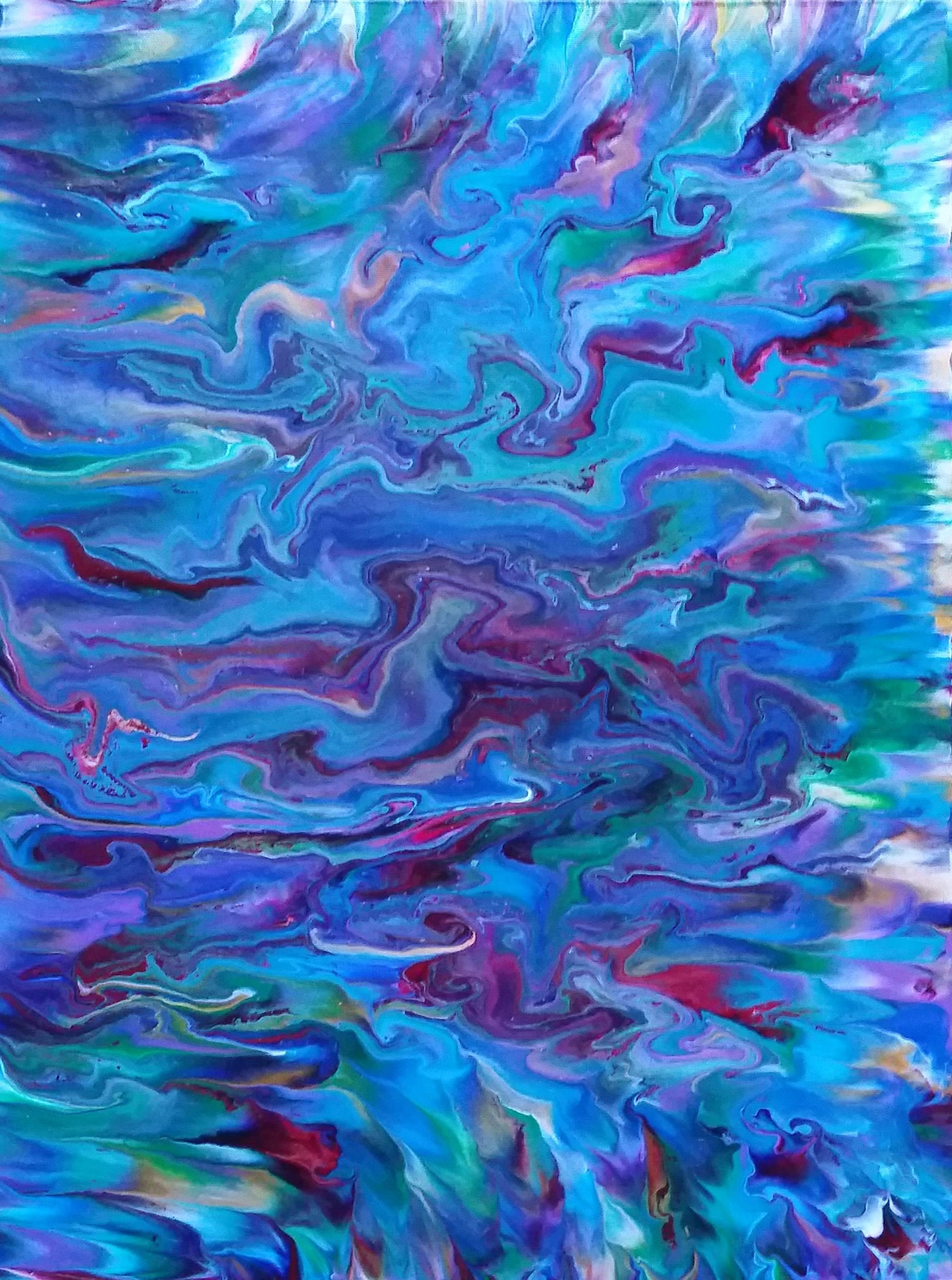 Alexandra Romano - Psychedelic River at 1stDibs