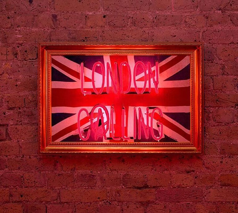 Mark Sloper - London Calling, Original.Neon Handblown 21st century ...