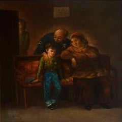 Rex Slinkard - Untitled (Reclining Nude), Painting For Sale at 1stdibs