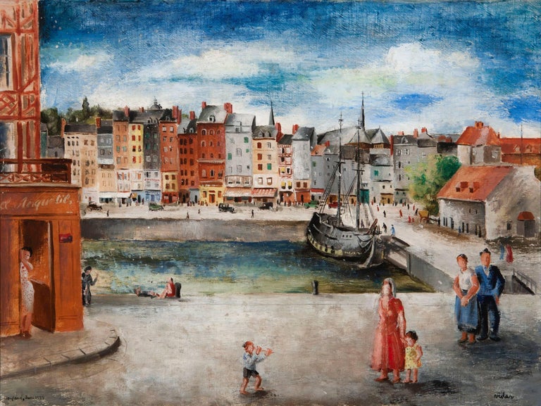 Frede Vidar - Honfleur For Sale at 1stDibs