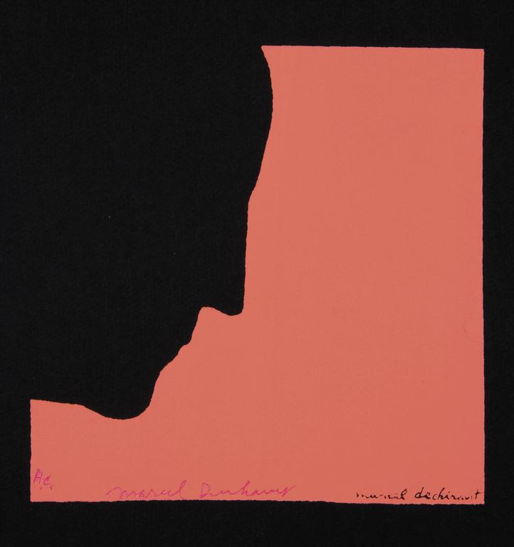 Marcel Duchamp - DUCHAMP. Five Original Duchamp Screen-Print Posters ...