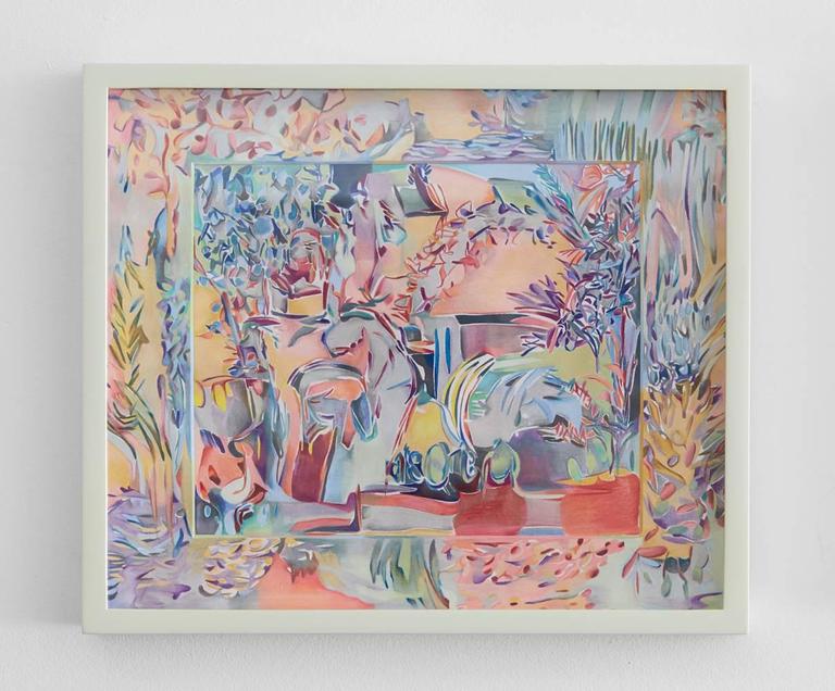 Sarah Ann Weber - Giverny, Sarah Weber, Color Pencil, Paper, Figurative ...