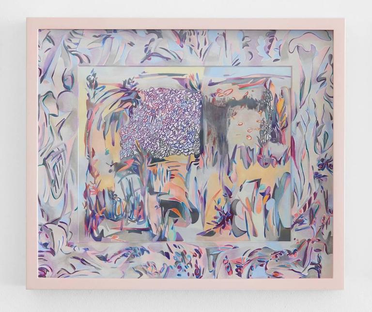 Sarah Ann Weber - Train to Fountainbleau, Sarah Weber, Color Pencil ...