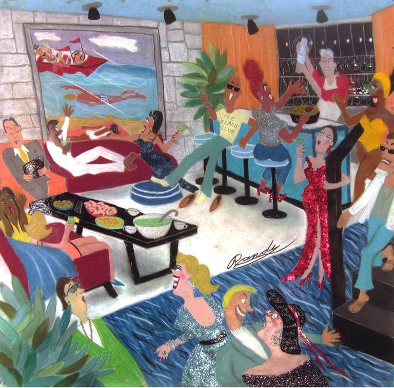 Randy Stevens - Beach House Party at 1stDibs