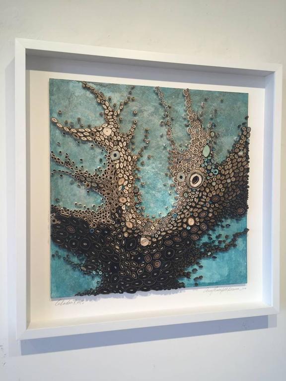 Amy Genser - Celadon Roots 3D paper work For Sale at 1stDibs