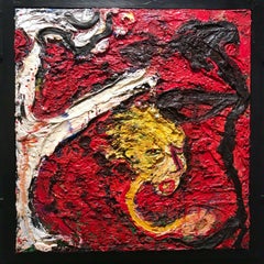 Sam Messer - Self Portrait in Oval, Painting For Sale at 1stdibs