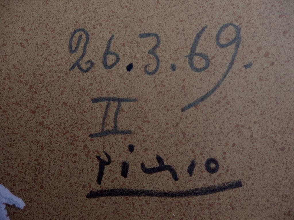 Pablo Picasso - Imaginary Portraits : Man with Moustache - Lithograph ...