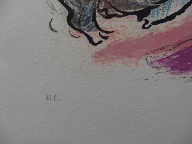 Marc Chagall Maternity With Centaur Original Handsigned Lithograph