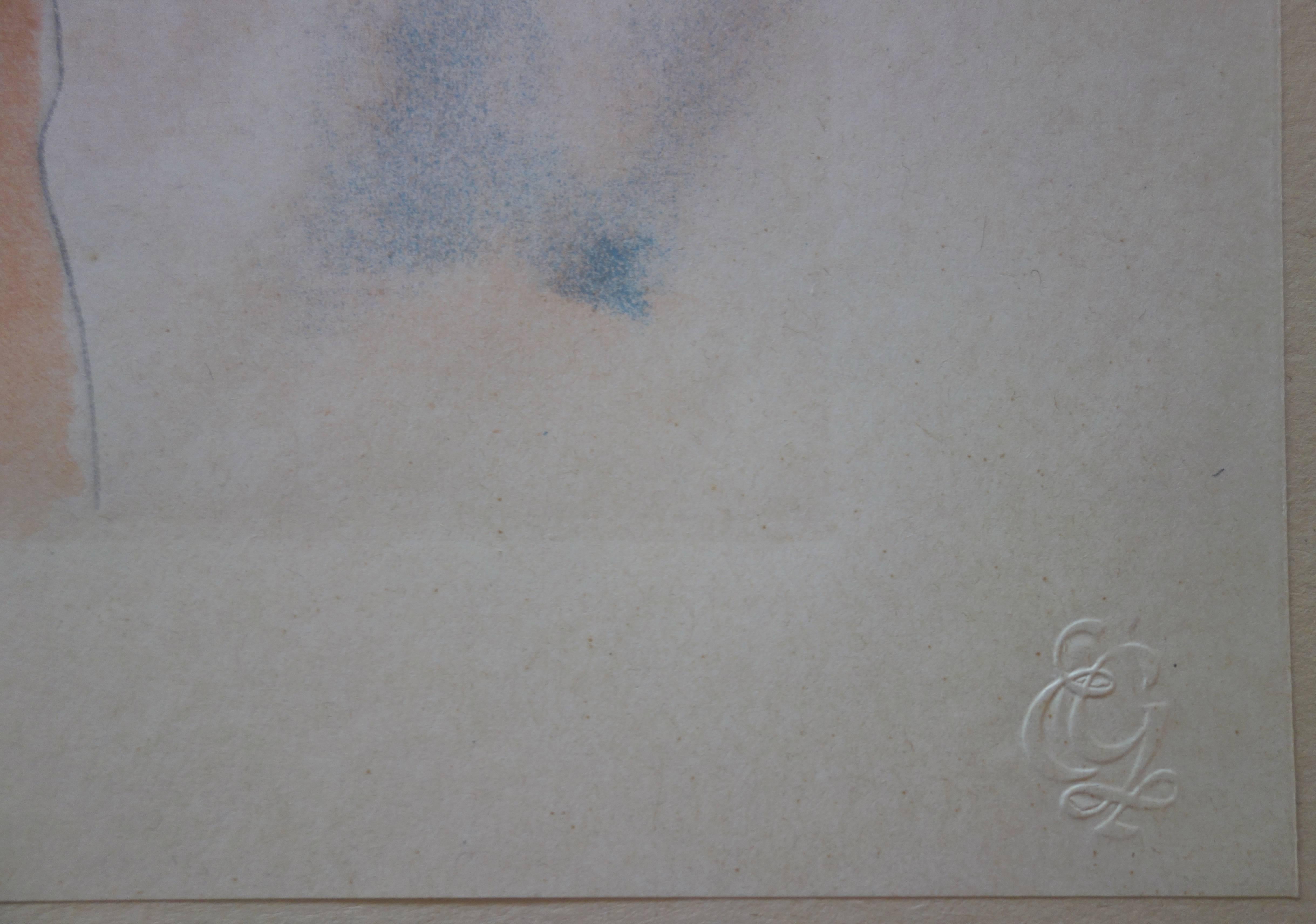 Auguste Rodin - Young lady (1920) - stencil at 1stDibs