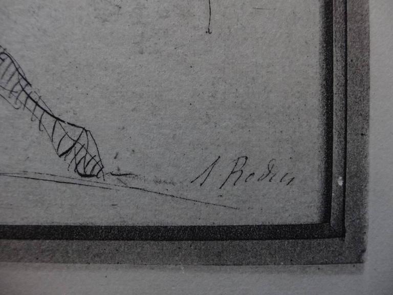 Auguste Rodin - Three mythological studies - Plate signed etching (1897 ...