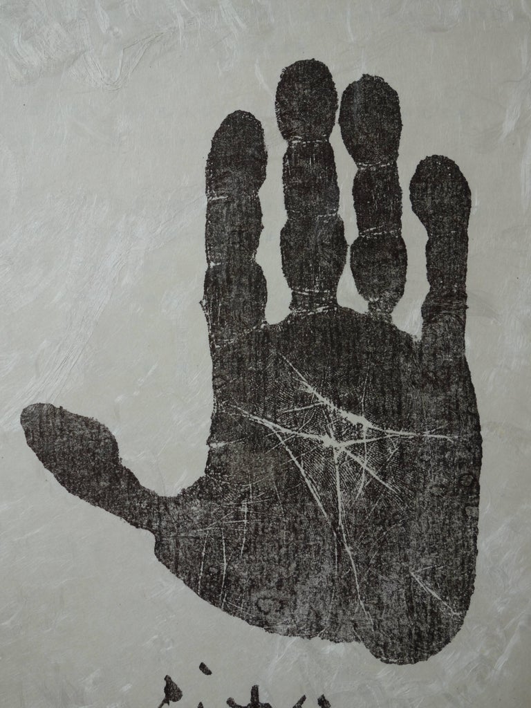 Pablo Picasso - Hand of the Artist - Original lithograph - 1962 at 1stDibs