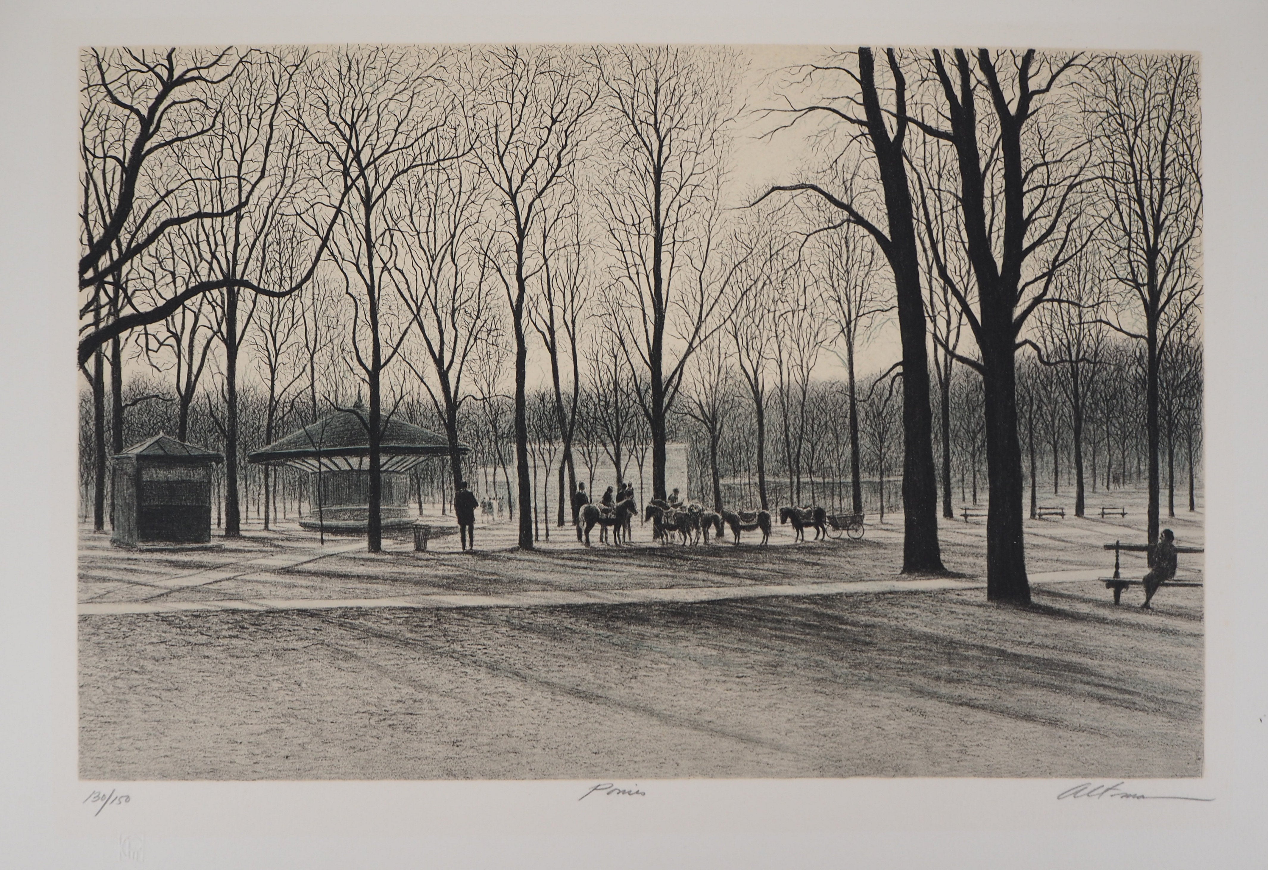 Harold Altman - Jardin du Luxembourg II 1993, Limited Edition ...